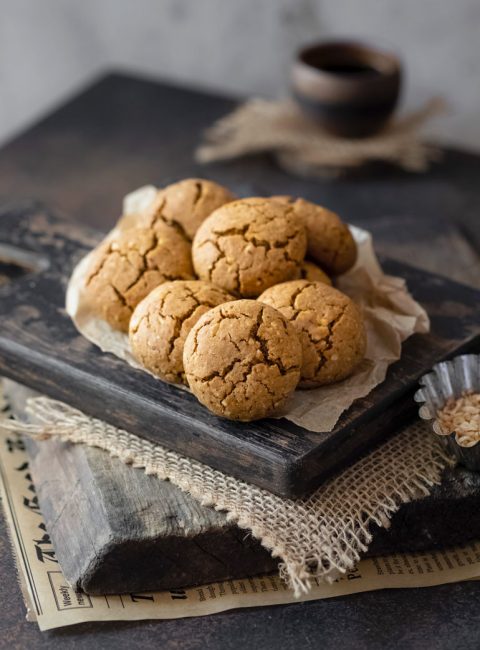 Teff Almond Lemon Cookies | Rainbow in My Kitchen